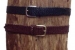Plaited Kangaroo Leather Belt - Leather and Trading